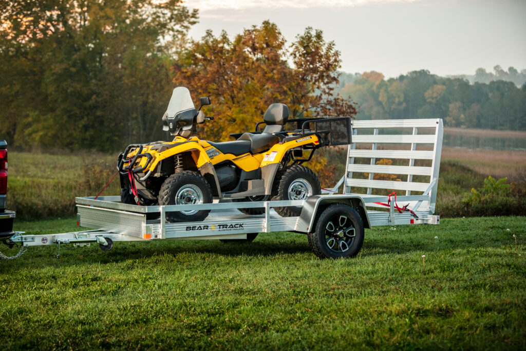 76" Wide Utility Trailer - 3,500 lb. Axle