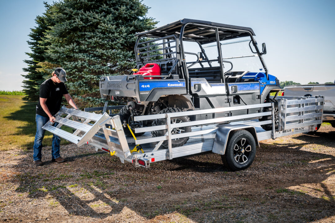 Trailer End Ramps - Bear Track Aluminum Trailers